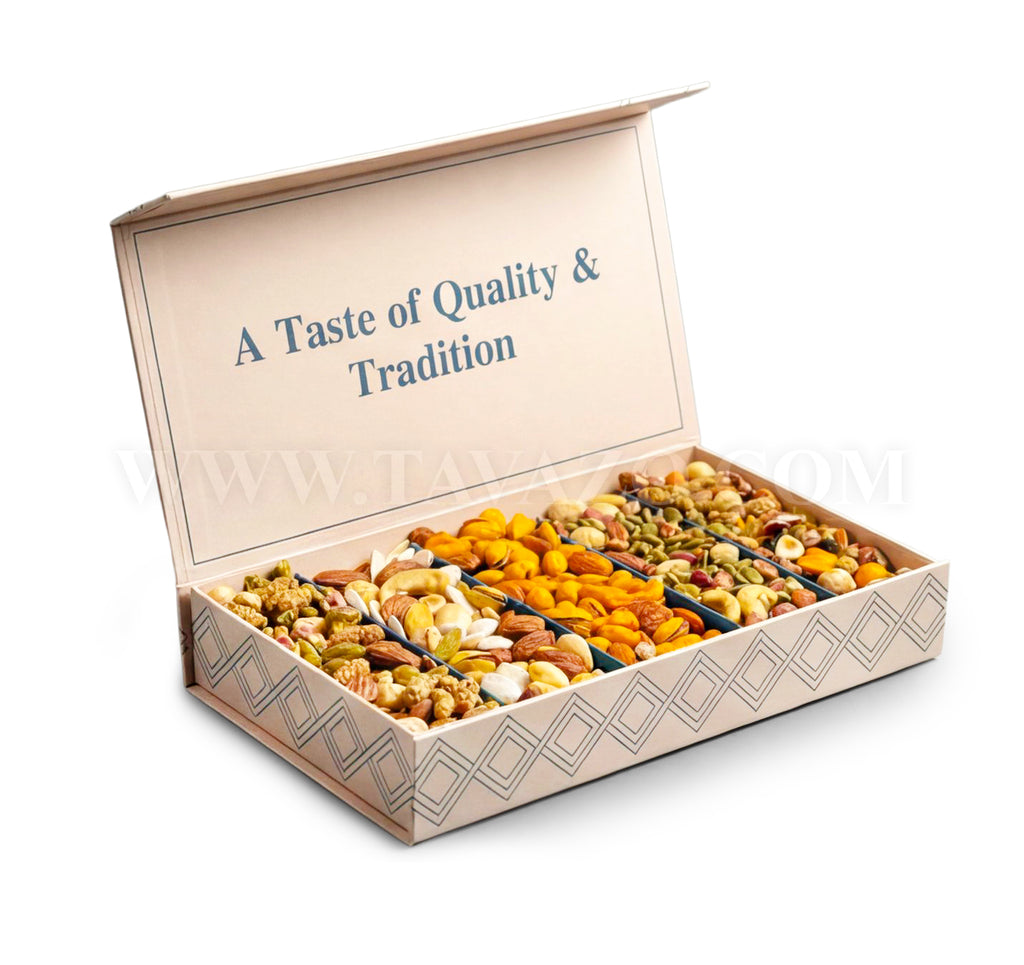 Gift Box - Dried Nuts - Dried Fruits - Pistachios - Saffron - Gift ...