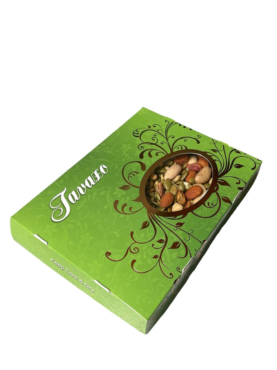 Salted Pistachio Gift Box | Salted & Unsalted Nuts – Tavazo Corporation